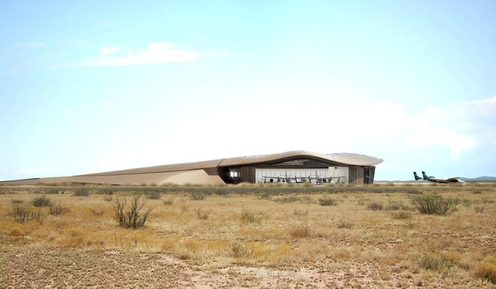 Construction begins on Foster's Spaceport America