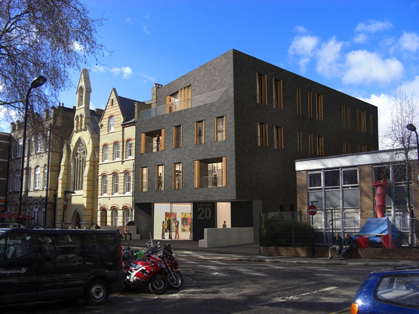 20 Hoxton Square, London by DOS Architects