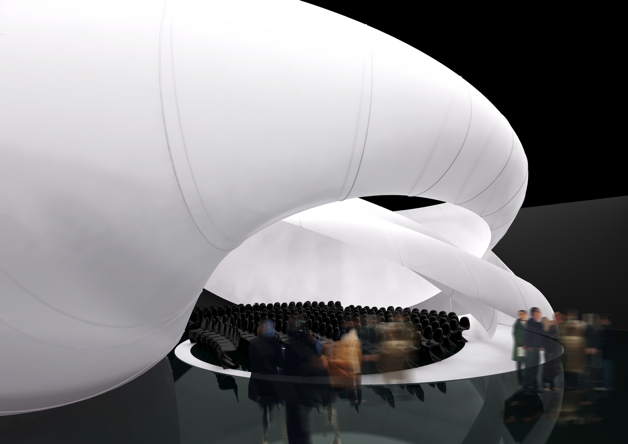 Zaha Hadid’s new music hall in Manchester opens
