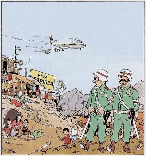 Top 10 comic book cities: #9 Tintin's Inca city