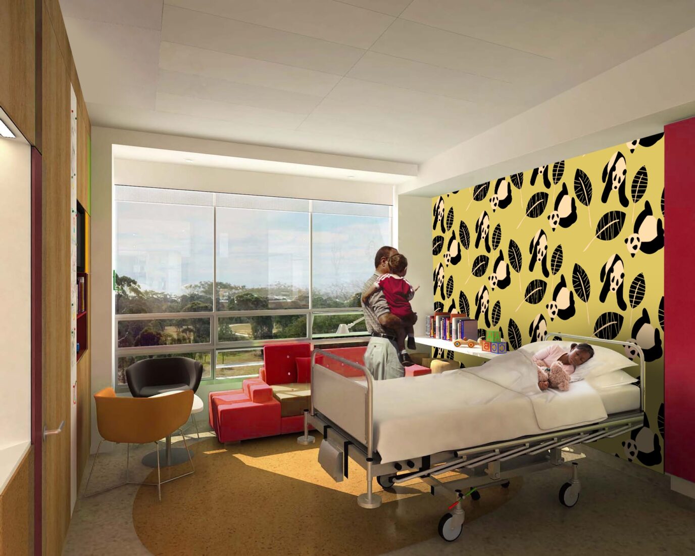 Nelson Mandela Hospital, Johannesberg by Sheppard Robson and JCA