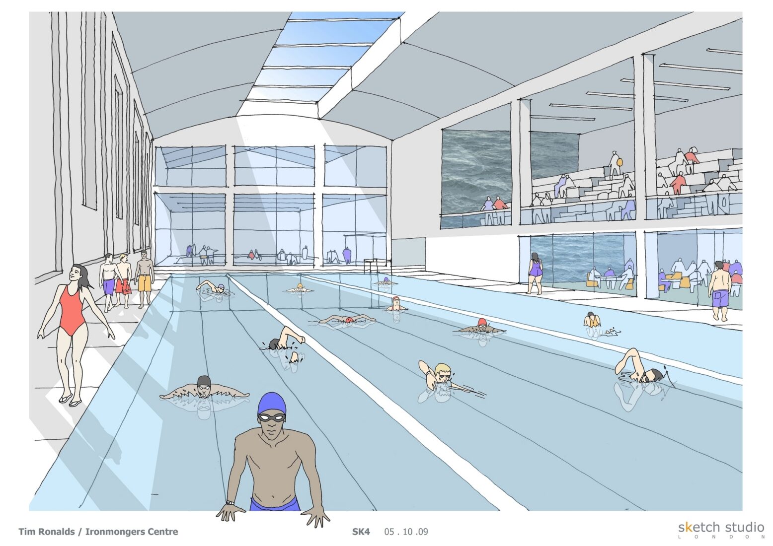 Tim Ronalds reveals plans for Ironmonger Row Baths in Islington