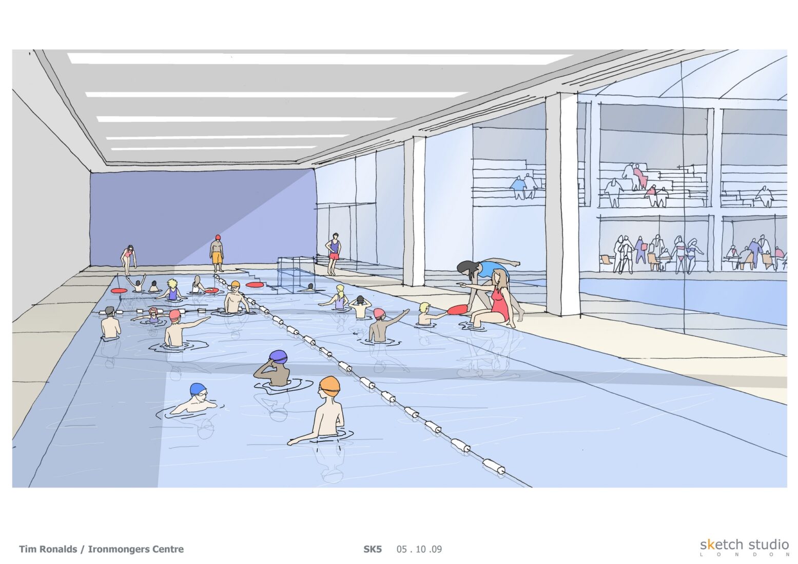 Tim Ronalds reveals plans for Ironmonger Row Baths in Islington