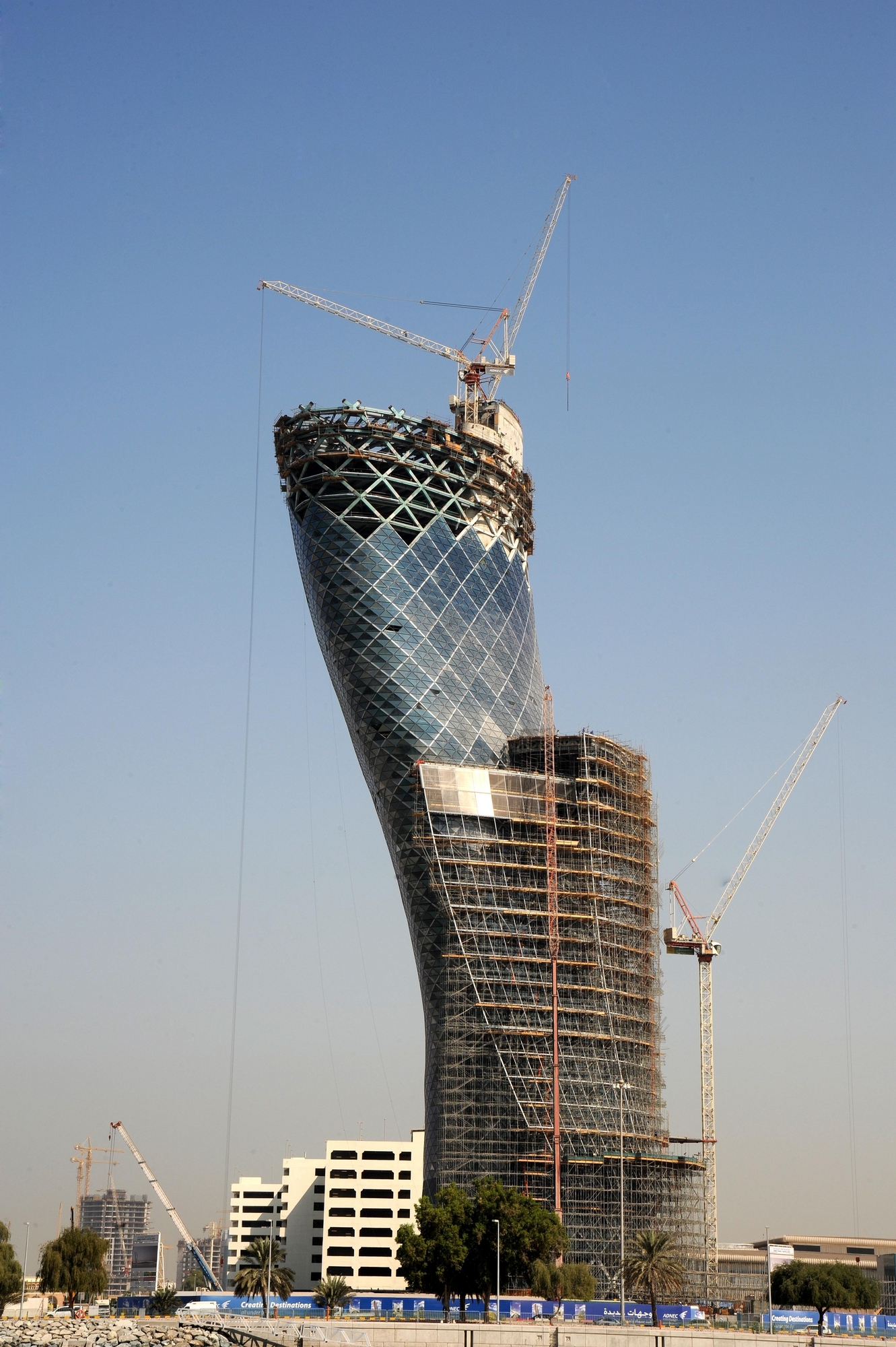 Capital Gate, Abu Dhabi by RMJM