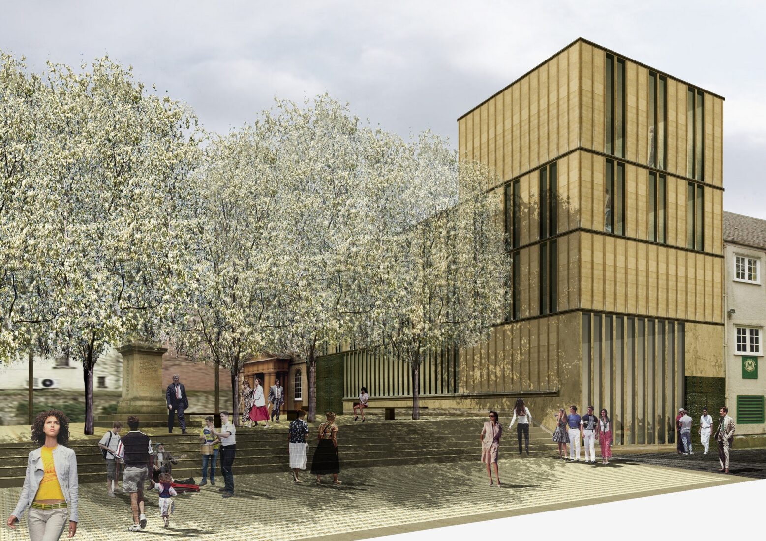 Bonn Square, Oxford by Graeme Massie Architects