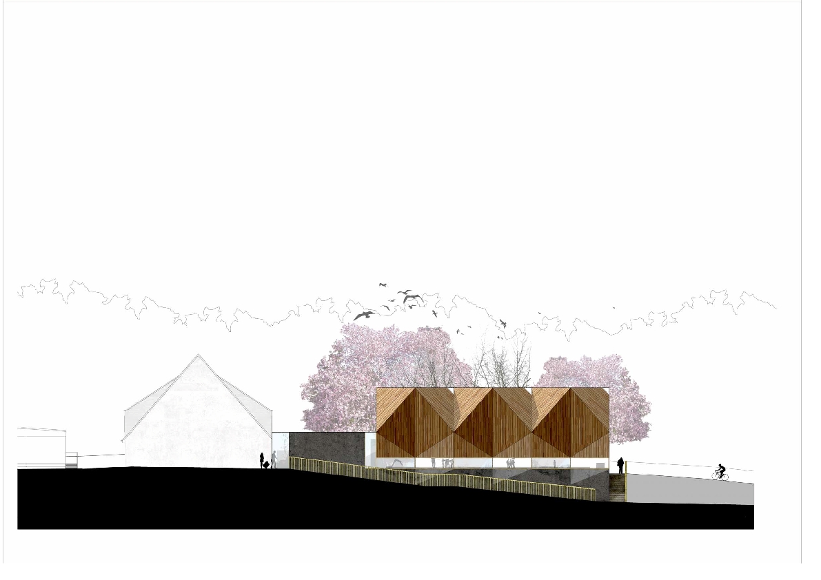 Alfriston School Swimming Pool and Sports Department, by Duggan Morris