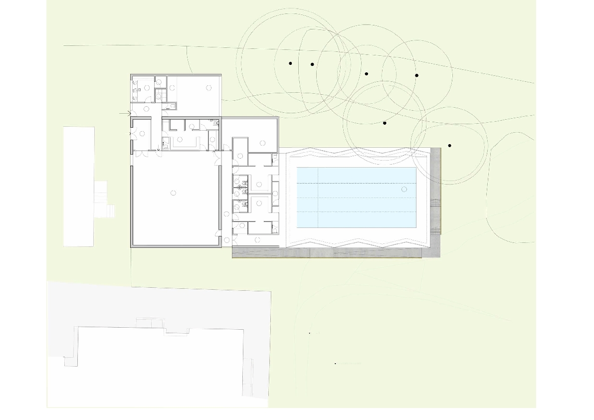 Alfriston School Swimming Pool and Sports Department, by Duggan Morris