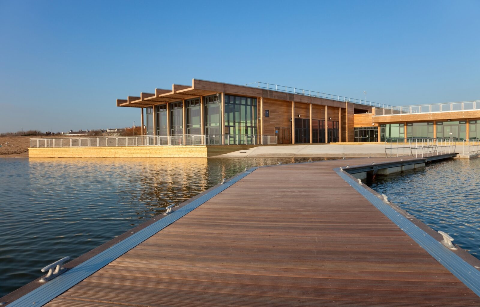 Lakeside Adventure Centre, Crosby Marine Lake by Owen Ellis Architects