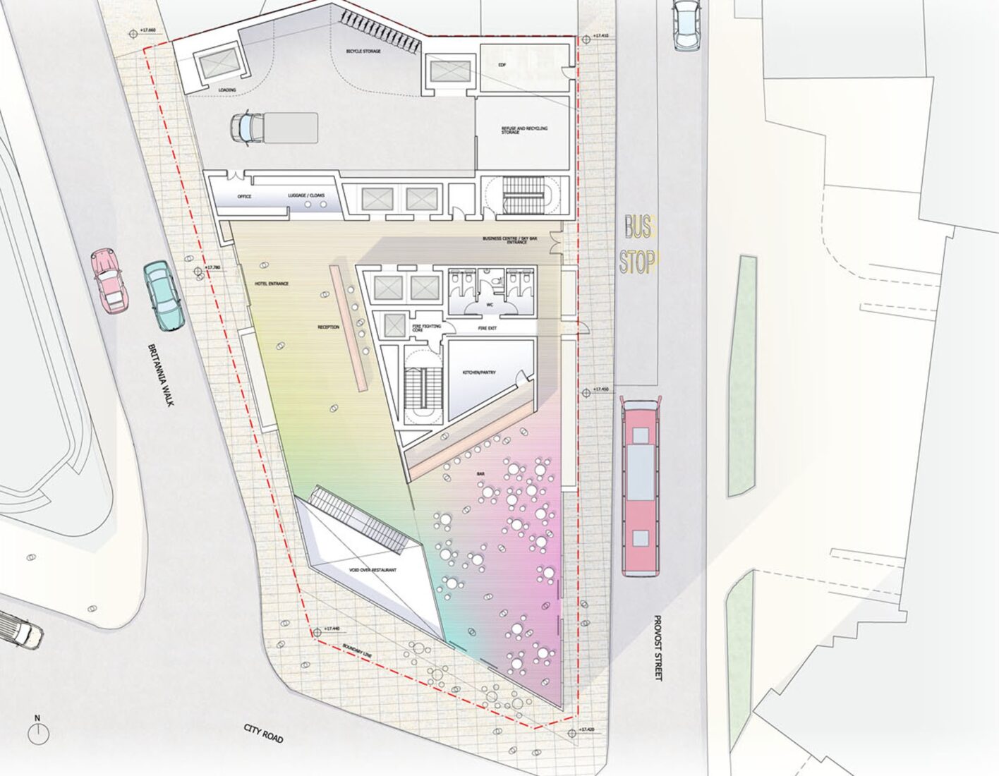 City Road hotel, Old Street, London by Squire and Partners