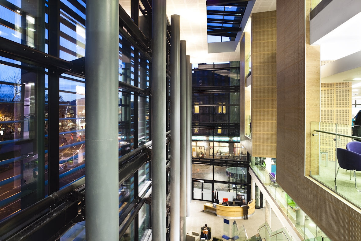 Newcastle University, King's Gate building by Bond Bryan
