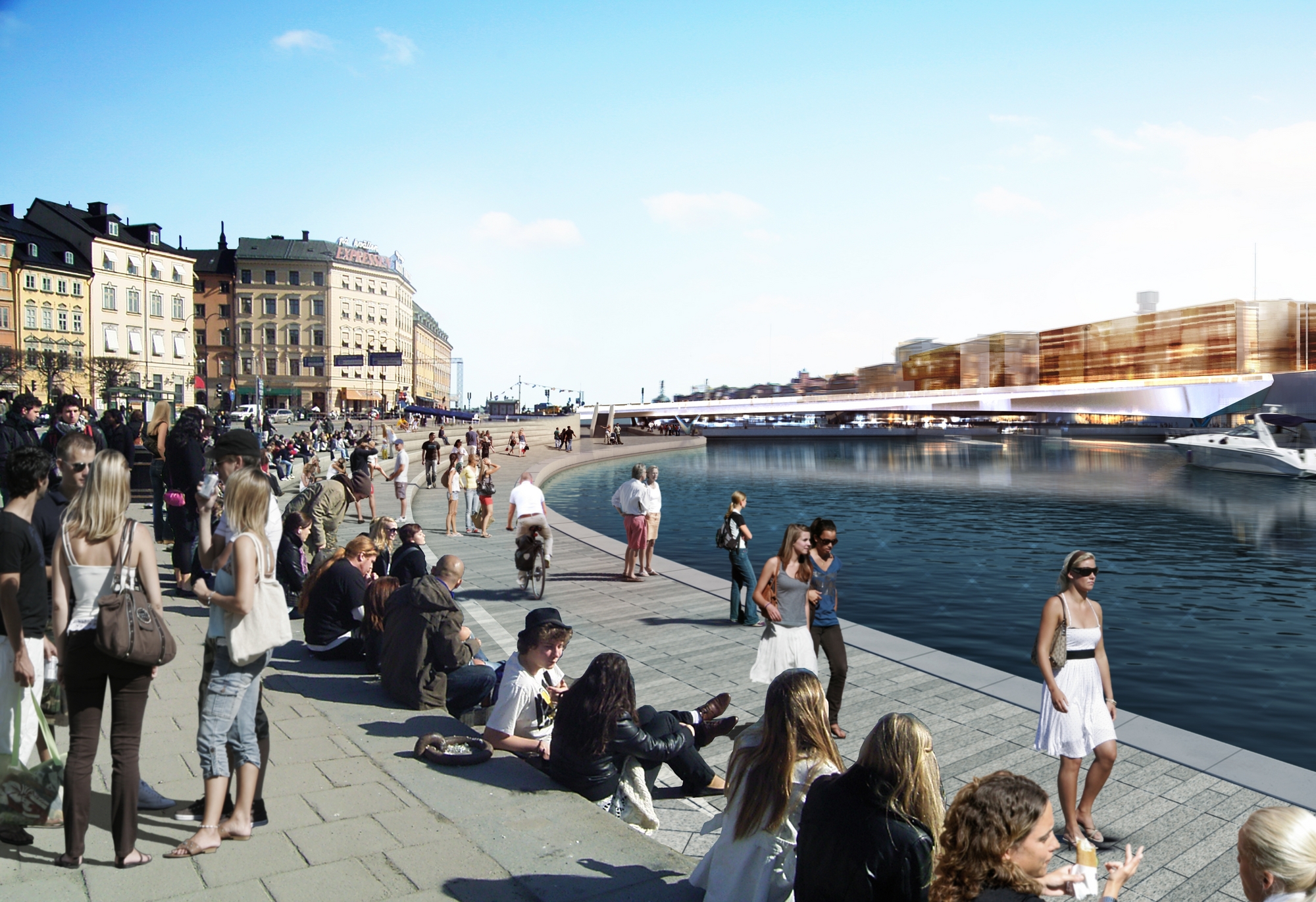 First look at Foster + Partners' Stockholm development