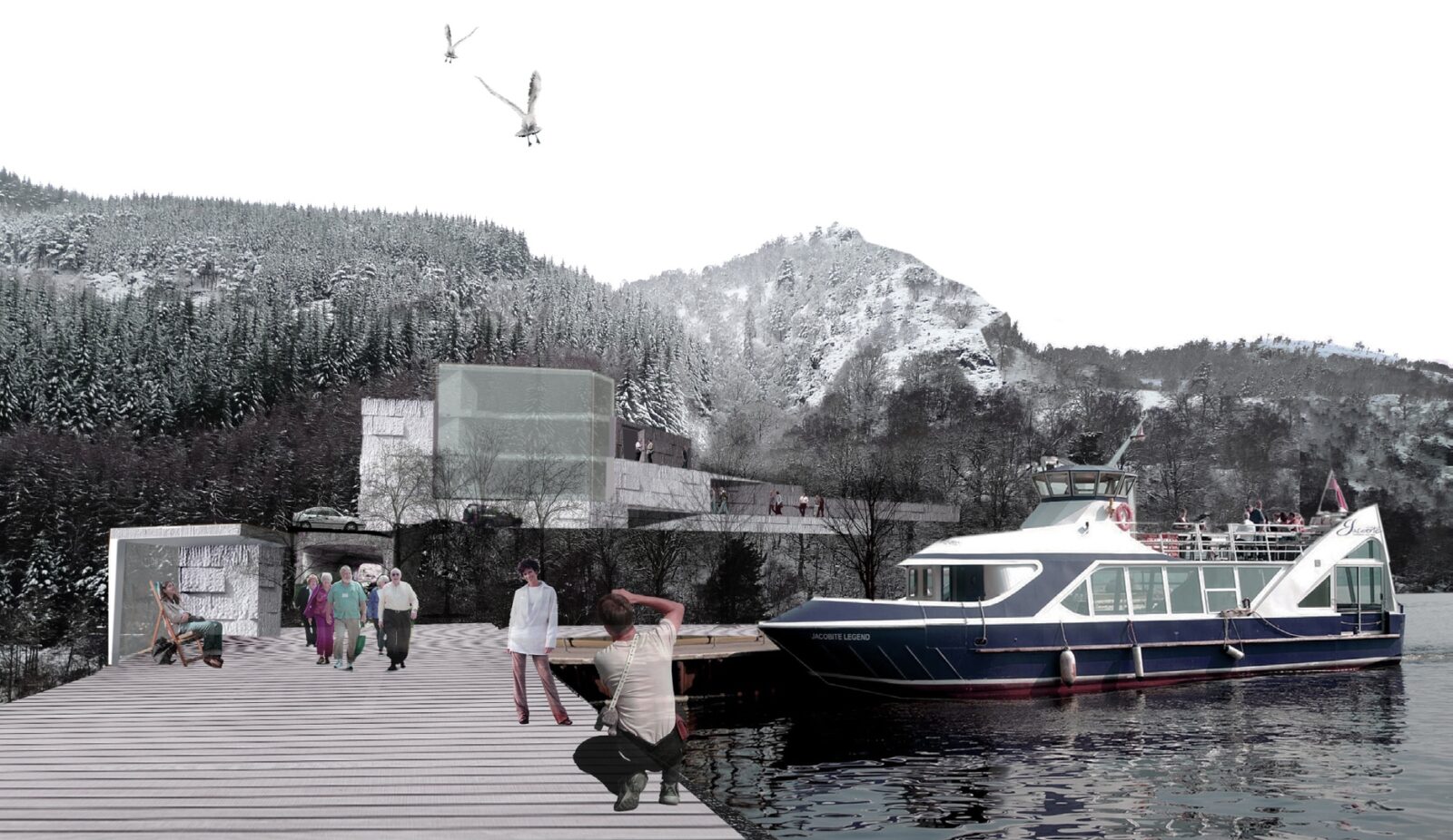 Cameron Webster wins Loch Ness harbour design