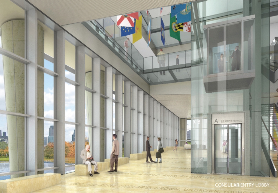 American Embassy design by KieranTimberlake