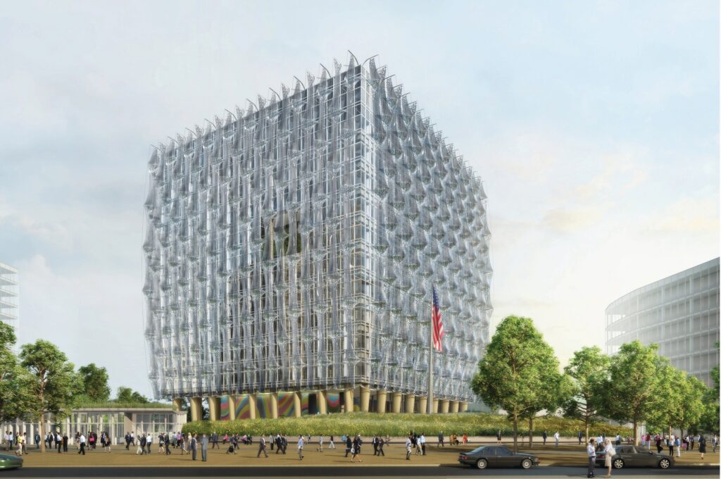 American Embassy design by KieranTimberlake