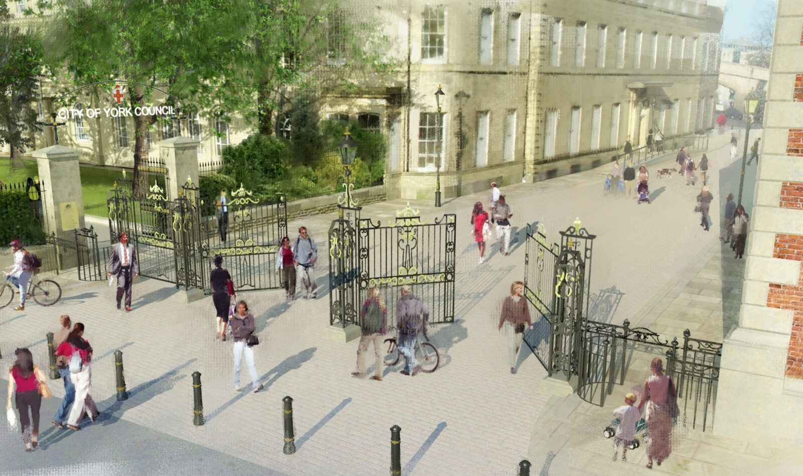 York council offices: new site, new architects, new images
