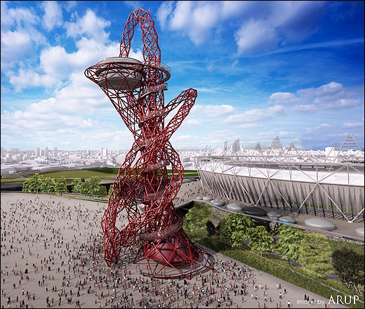 AJ exclusive: Kapoor unveils towering Olympic monument for London