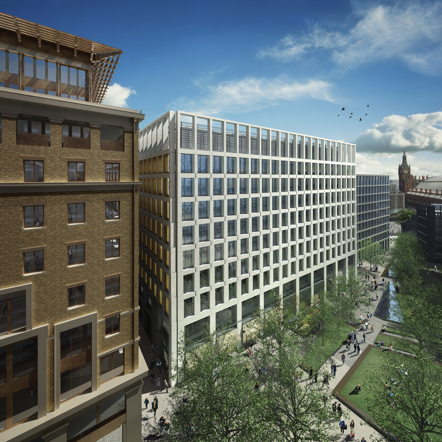 Trio of buildings approved for King’s Cross