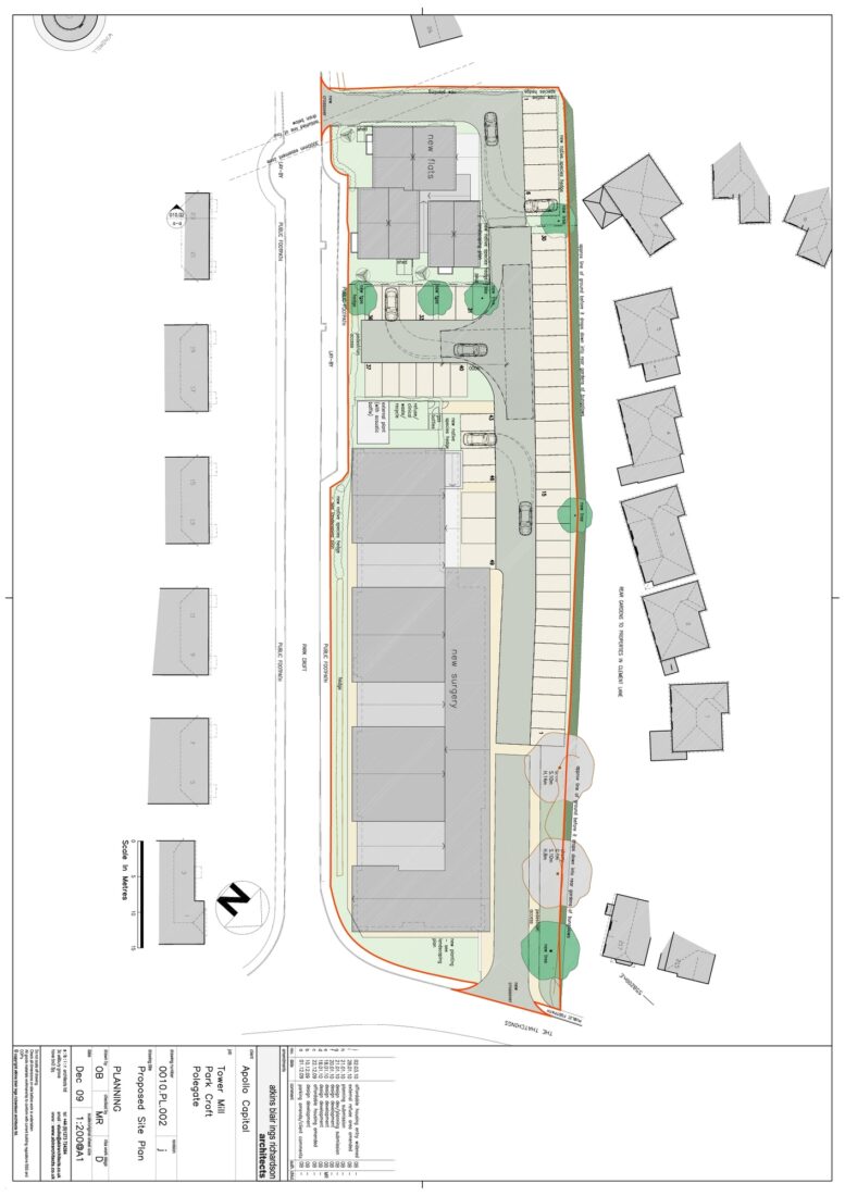 a:b:i:r architects lands planning for Polegate health centre