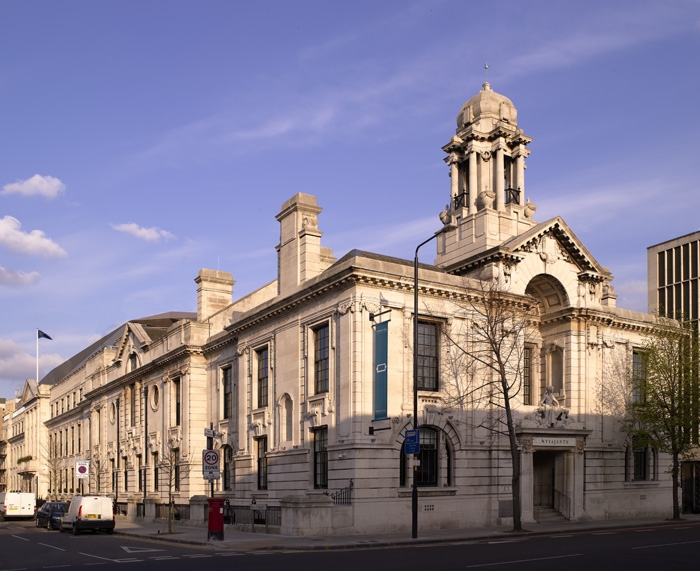 Rare Architecture transforms town hall with laser-cut aluminium skin