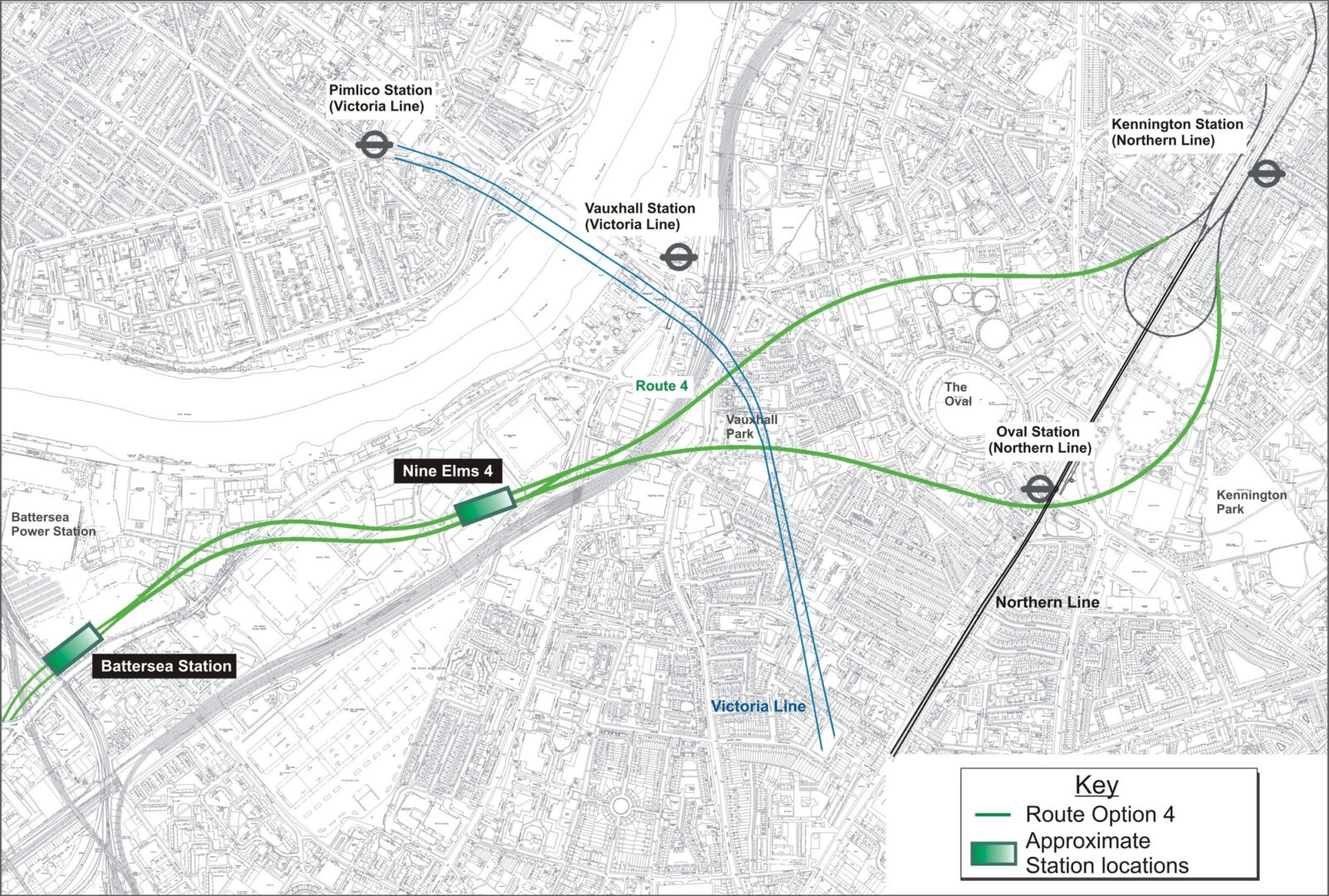 Studiodare reveals Battersea Underground station plans