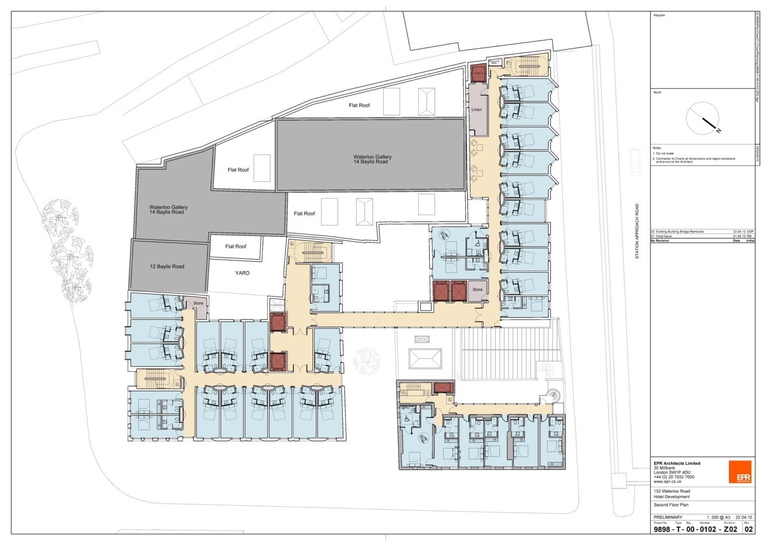 EPR submits Hoxton Hotel scheme for Waterloo