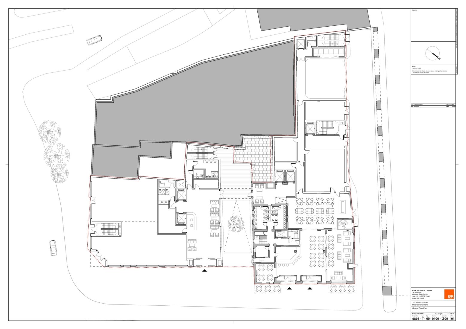 EPR submits Hoxton Hotel scheme for Waterloo