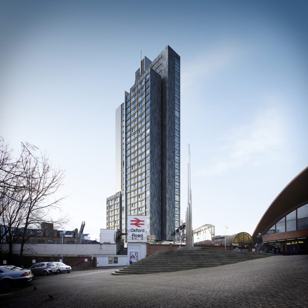 Green light for Hodder + Partners' 37-storey Manchester tower