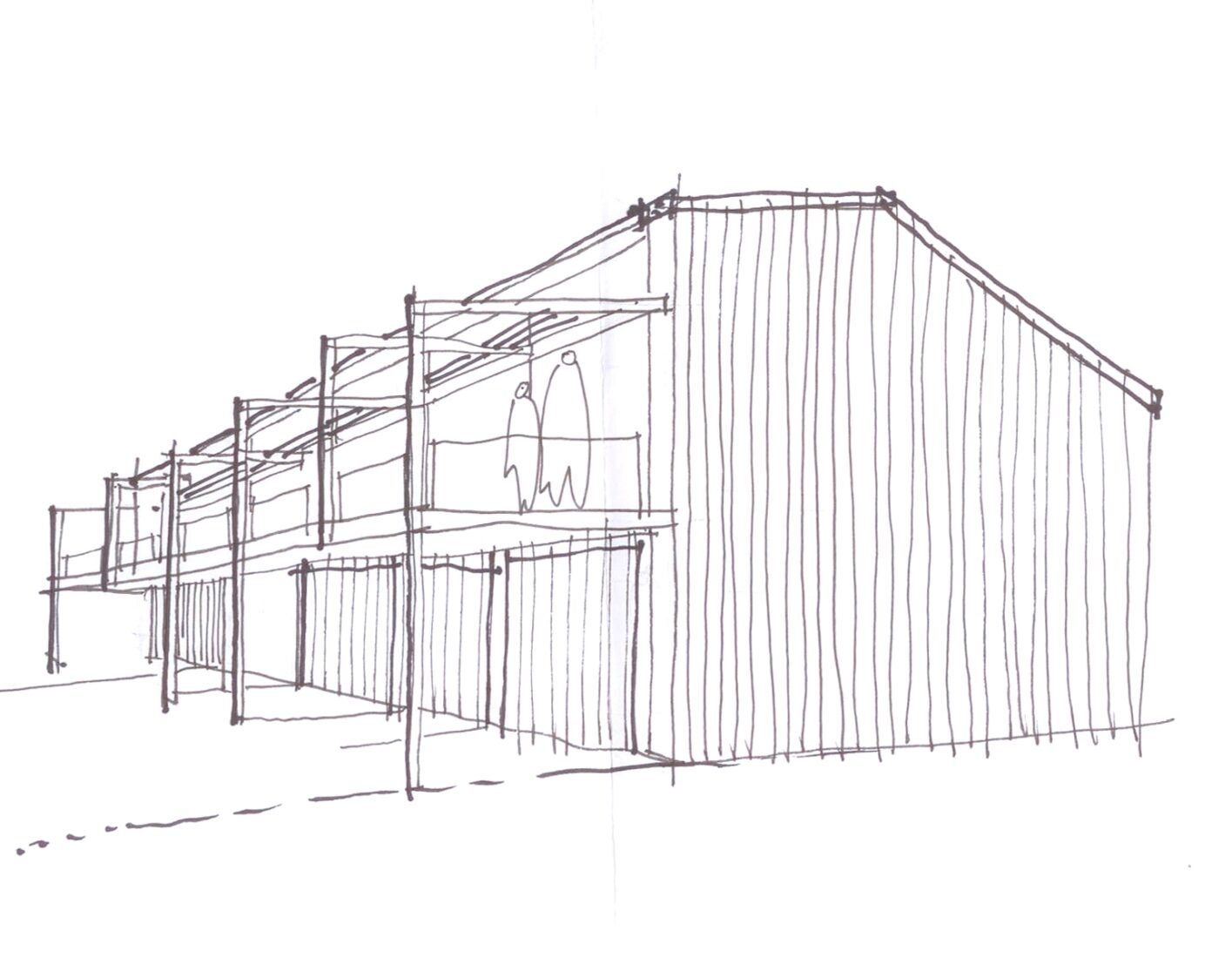 Highacres House outbuilding, South Oxon by Duncan Foster Architects