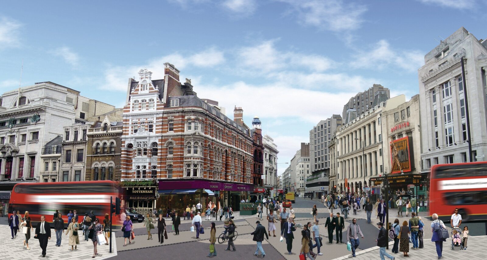 Future vision of London's West End unveiled