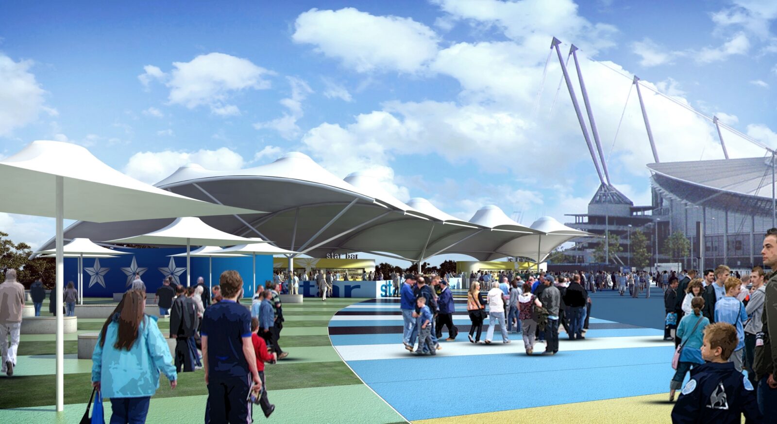 Revealed: first phase of Man City expansion