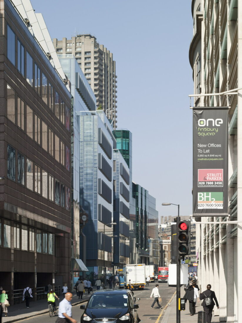 Ropemaker Place, London, by Arup Associates