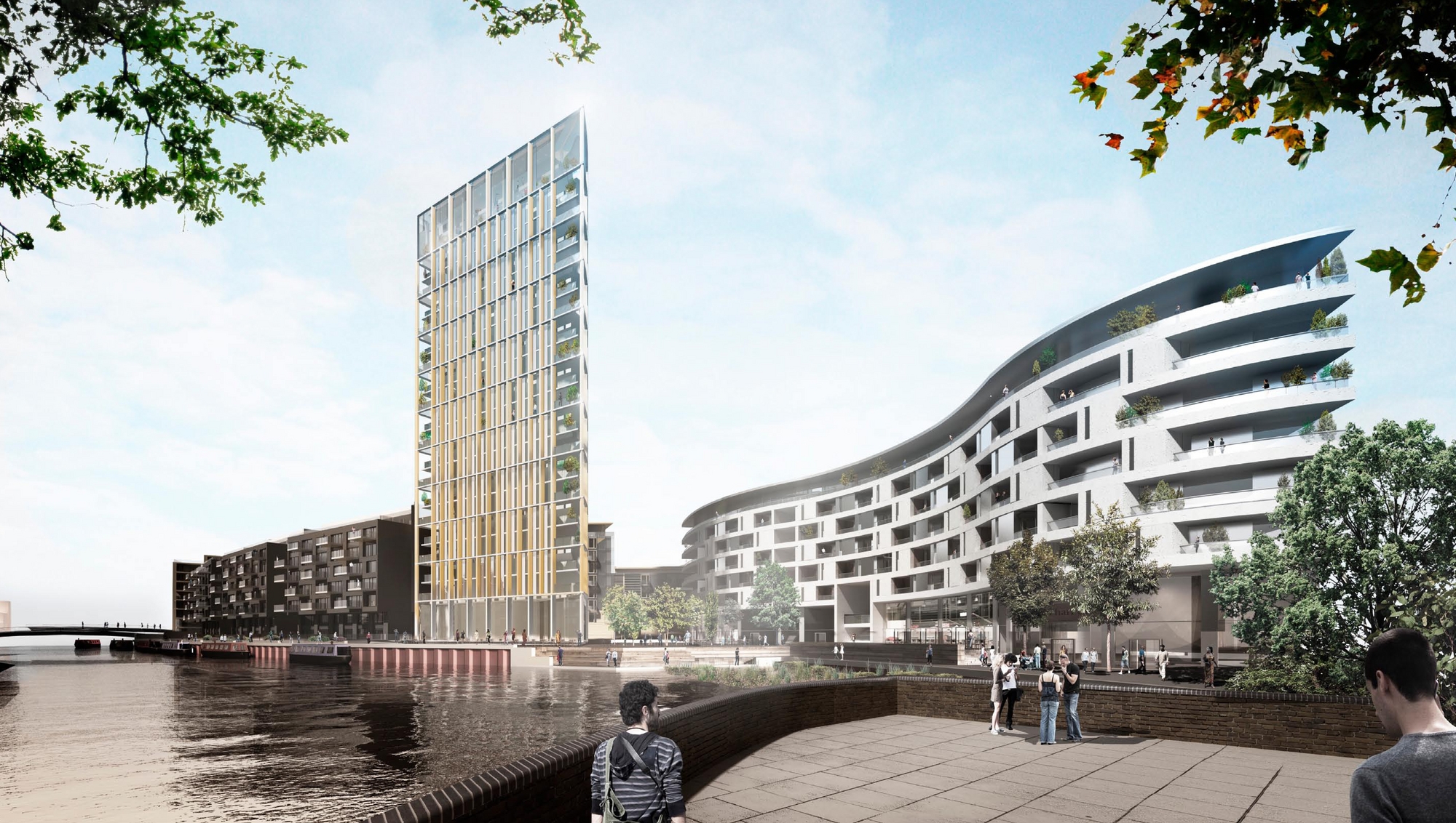 East London's Fresh Wharf backed by planners