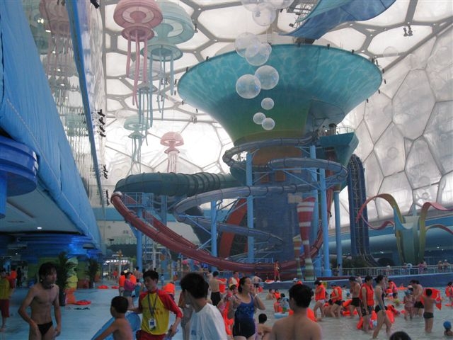 In Pictures: Beijing's water cube legacy