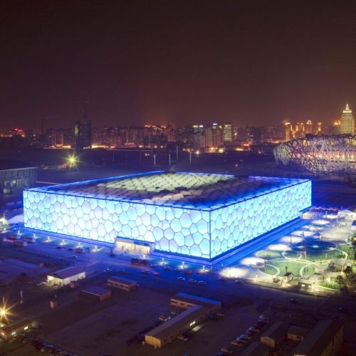 In Pictures: Beijing's water cube legacy