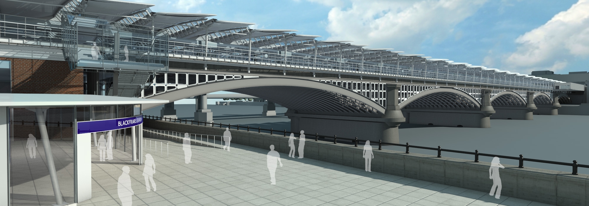 Revealed: Jacobs’ Blackfriars Railway Bridge station