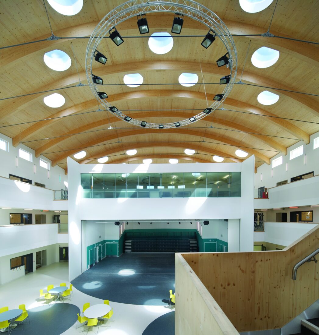 Sheppard Robson’s timber academy ready for new term