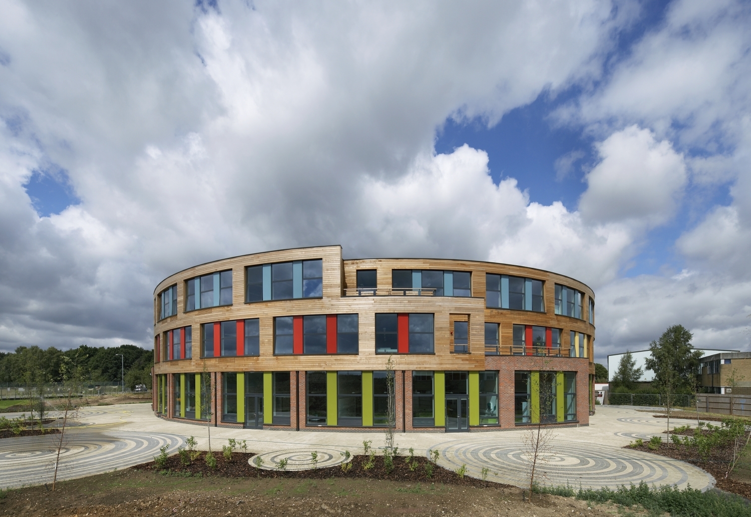 Sheppard Robson’s timber academy ready for new term