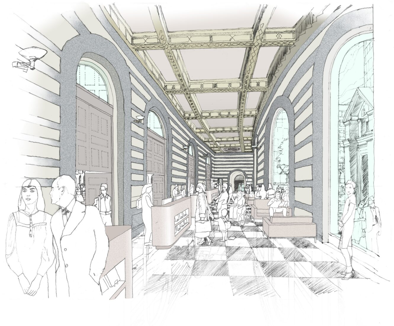 First look at Simpson and Ryder's Manchester town hall refurb