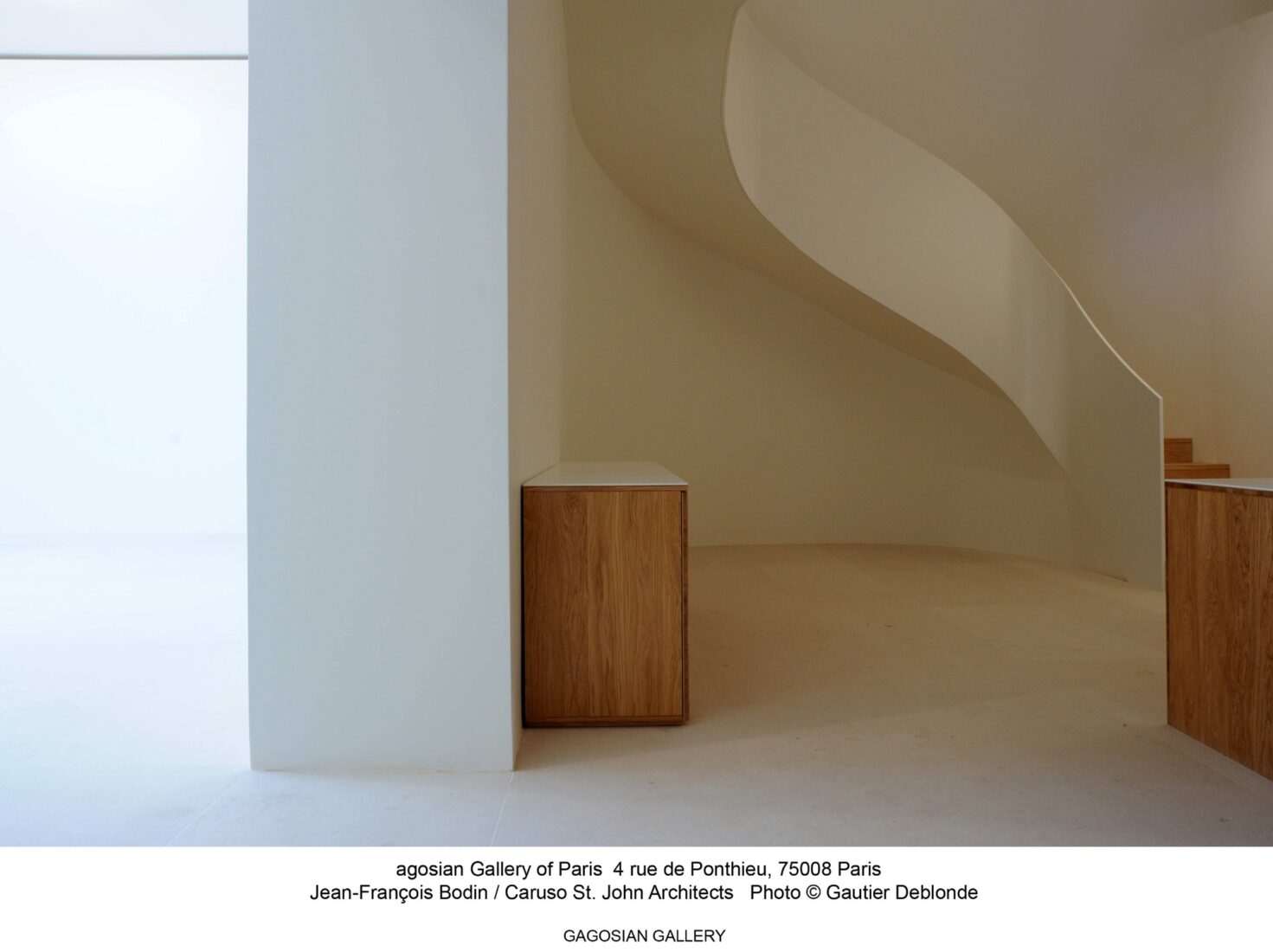 Gagosian Gallery Paris by Caruso St John and Jean-François Bodin