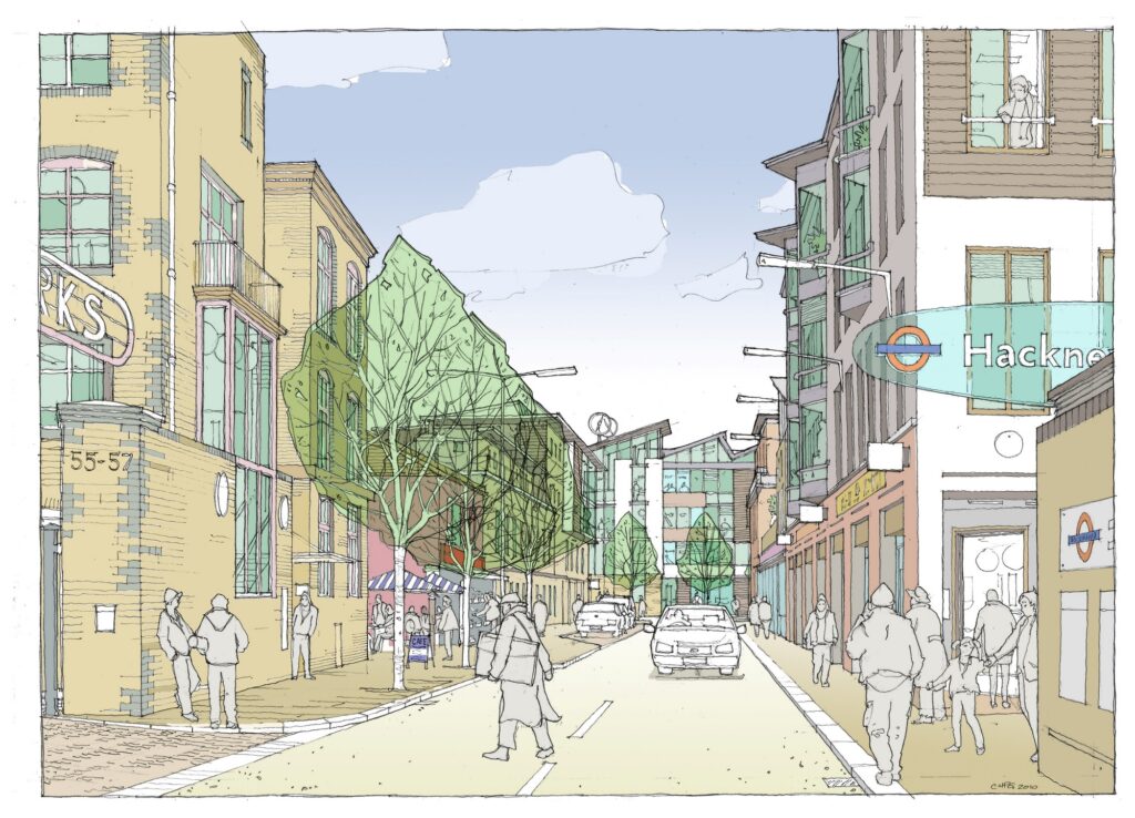 AECOM reveals Hackney masterplan