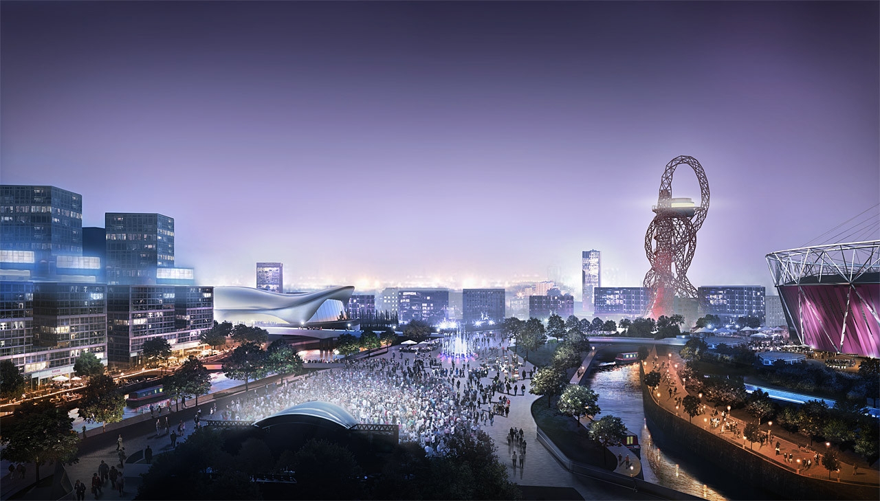 Redesigned Olympic legacy masterplan unveiled