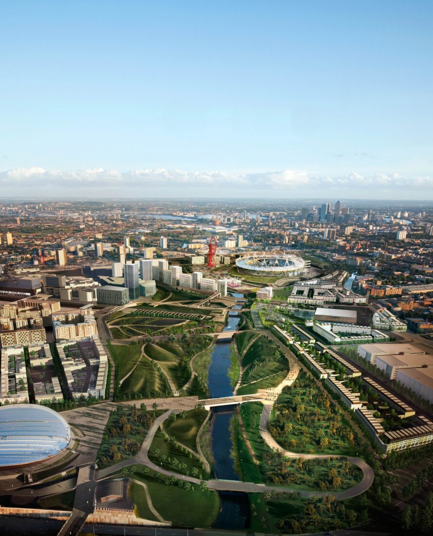Redesigned Olympic legacy masterplan unveiled