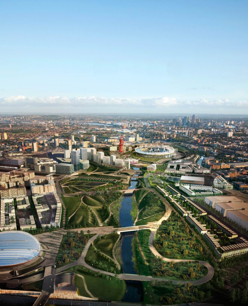 Redesigned Olympic legacy masterplan unveiled