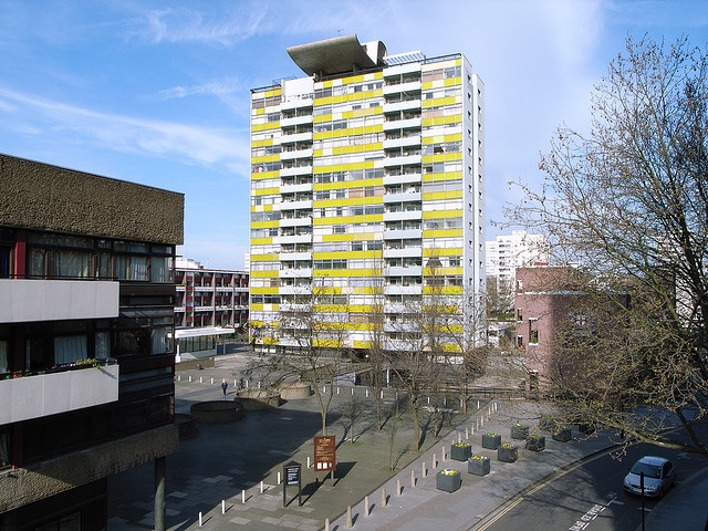 Facade replacement: Great Arthur House