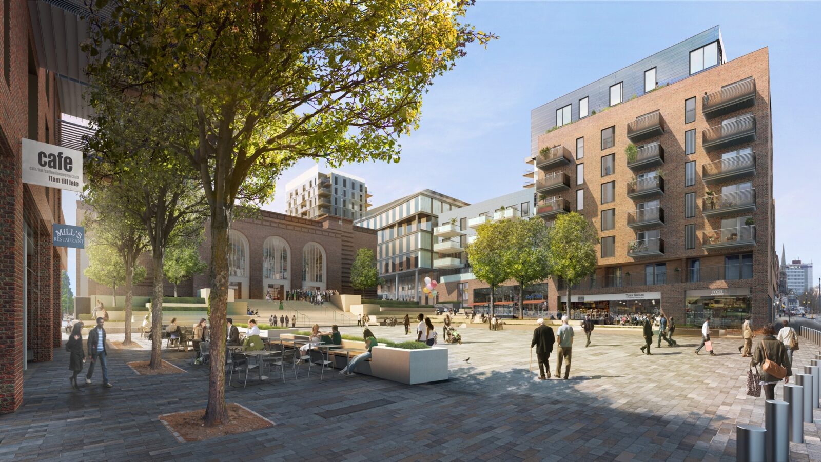 Sheppard Robson submits Hammersmith town centre regeneration project