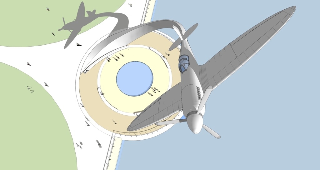 Rising star Hancock to design 40m-high Spitfire memorial
