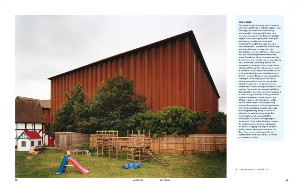 RSC Courtyard Theatre, Stratford-upon-Avon, by Ian Ritchie Architects