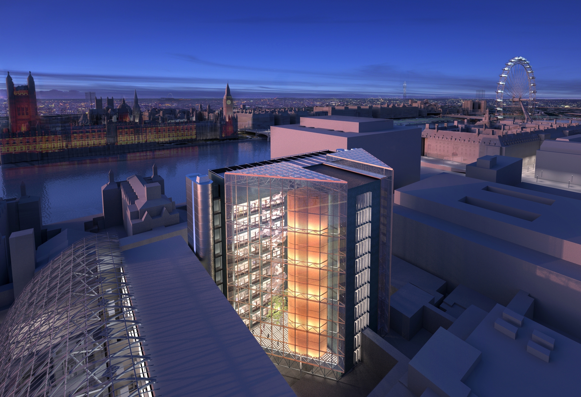 AJ exclusive: Hopkins wins St Thomas' East Wing cladding competition