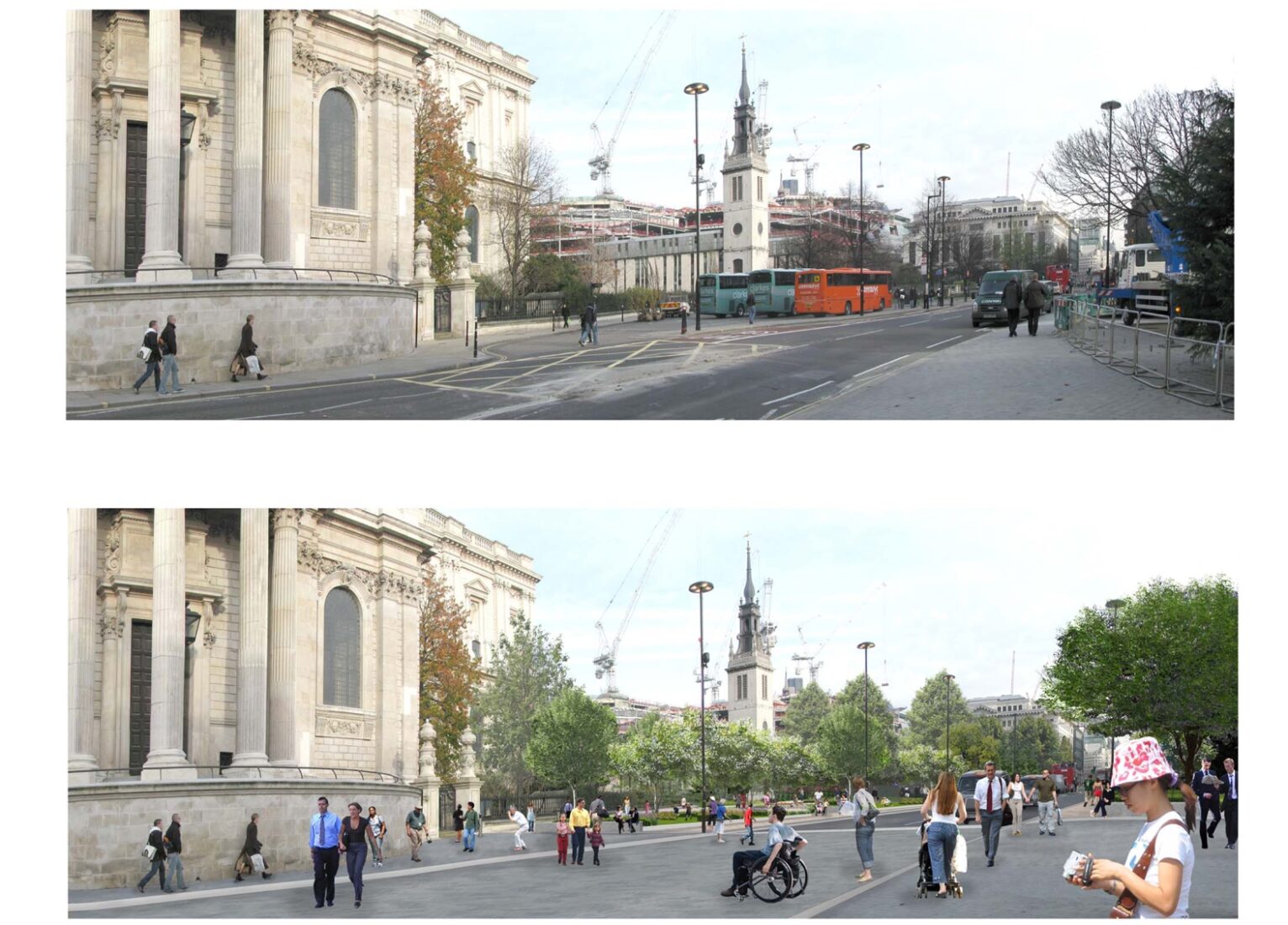 New public realm schemes signal ‘feet first for the City’