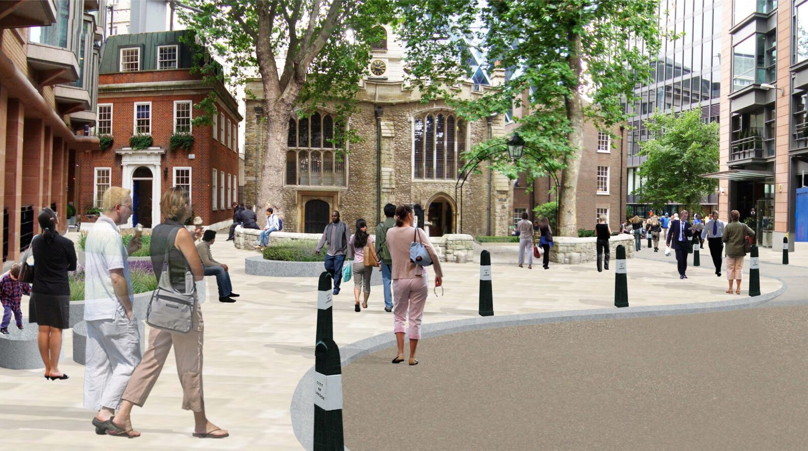 New public realm schemes signal ‘feet first for the City’
